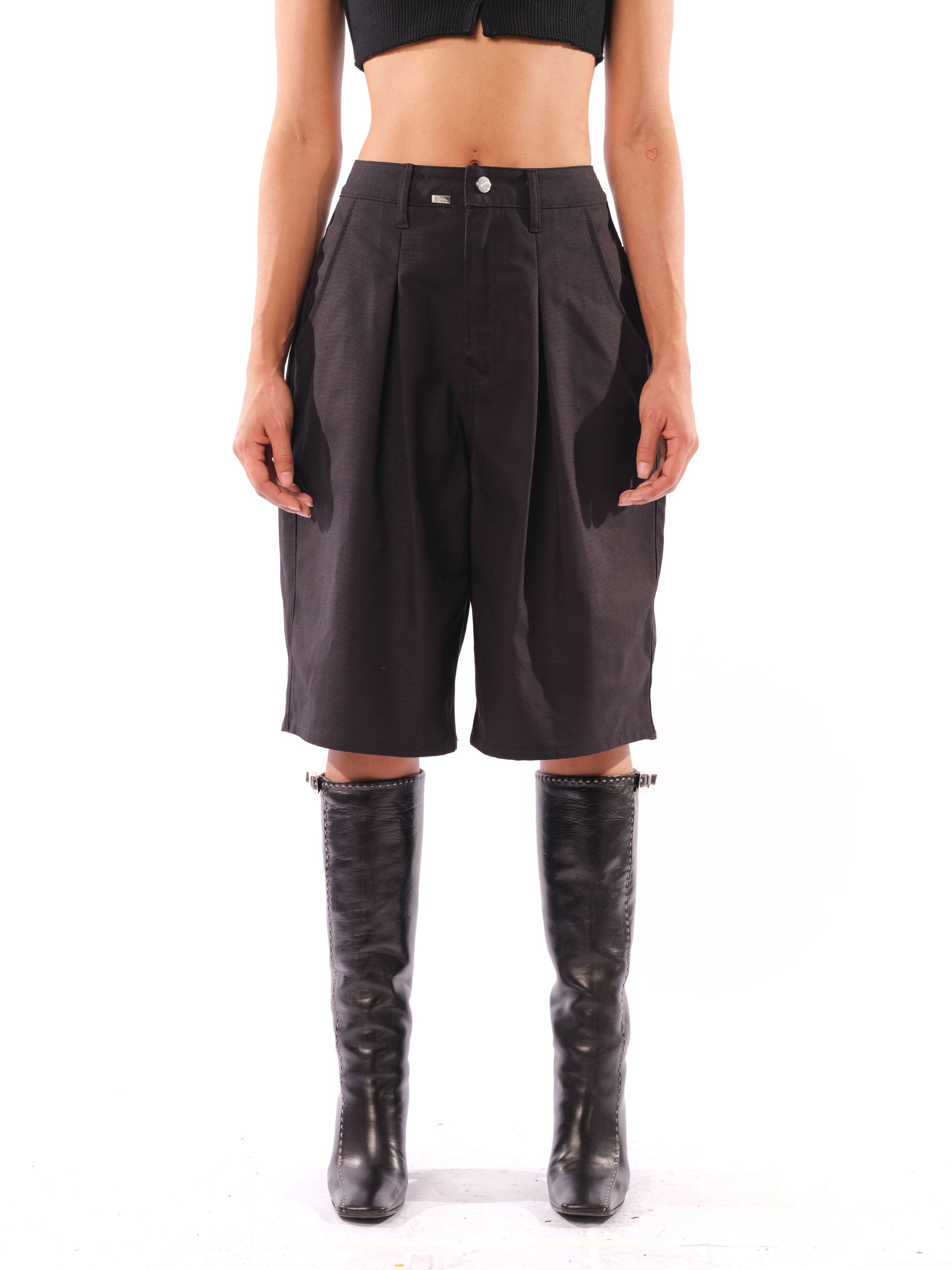 Scottish Shorts (Black) – Karl Kani