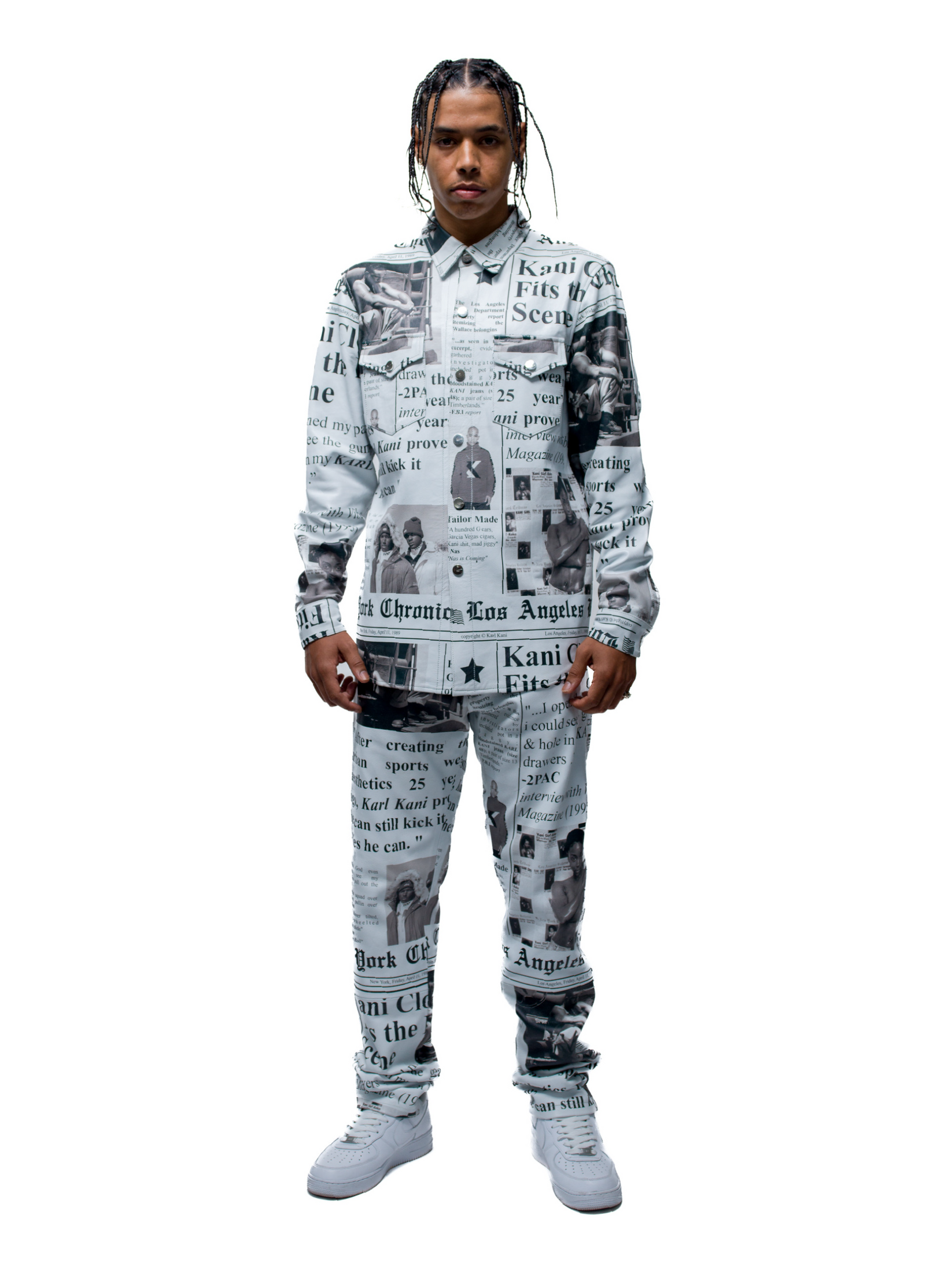 Creed Leather Long Sleeve – Karl Kani