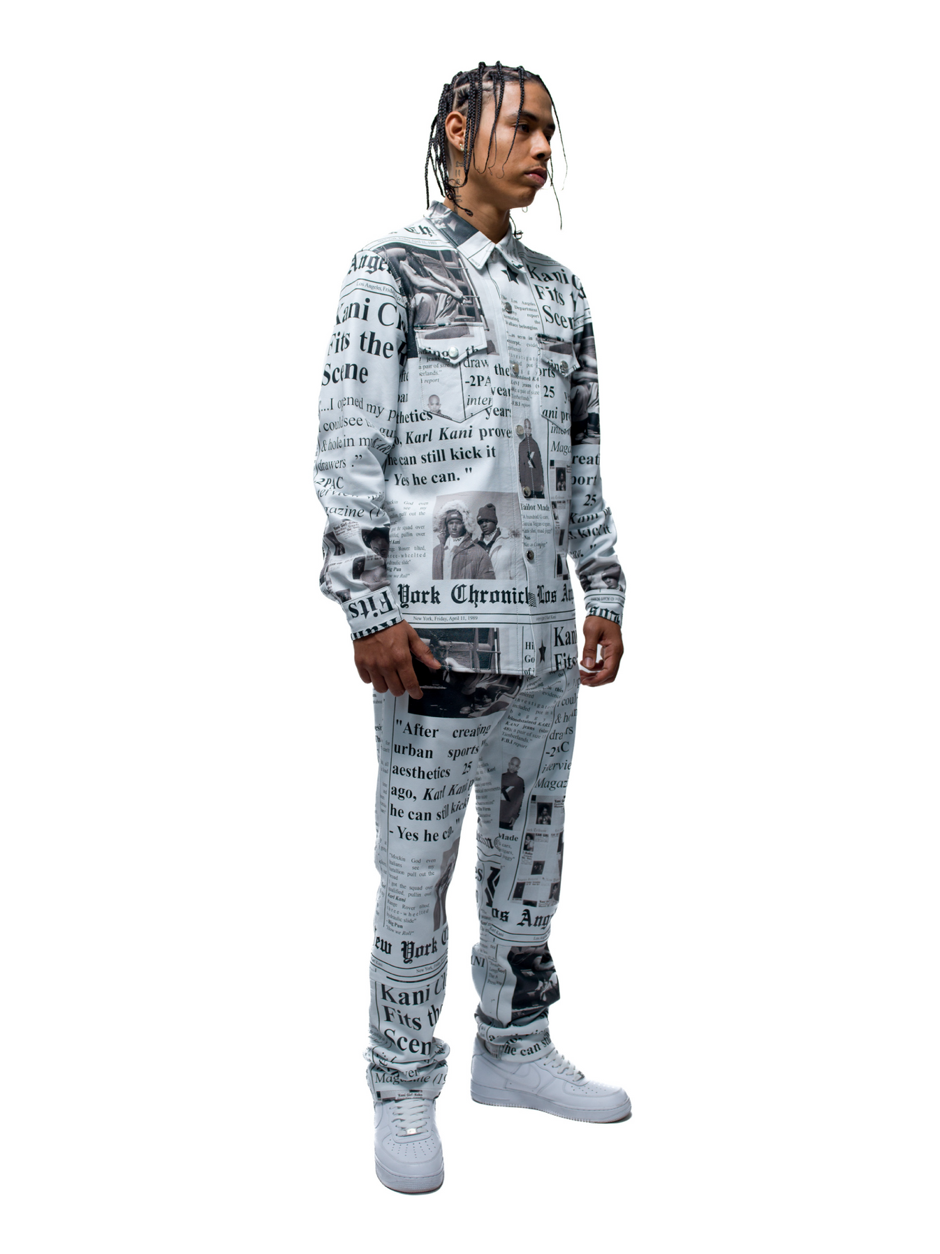 Creed Leather Long Sleeve – Karl Kani